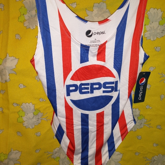 Pepsi | Swim | Pepsi Bathing Suit Xl | Poshmark
